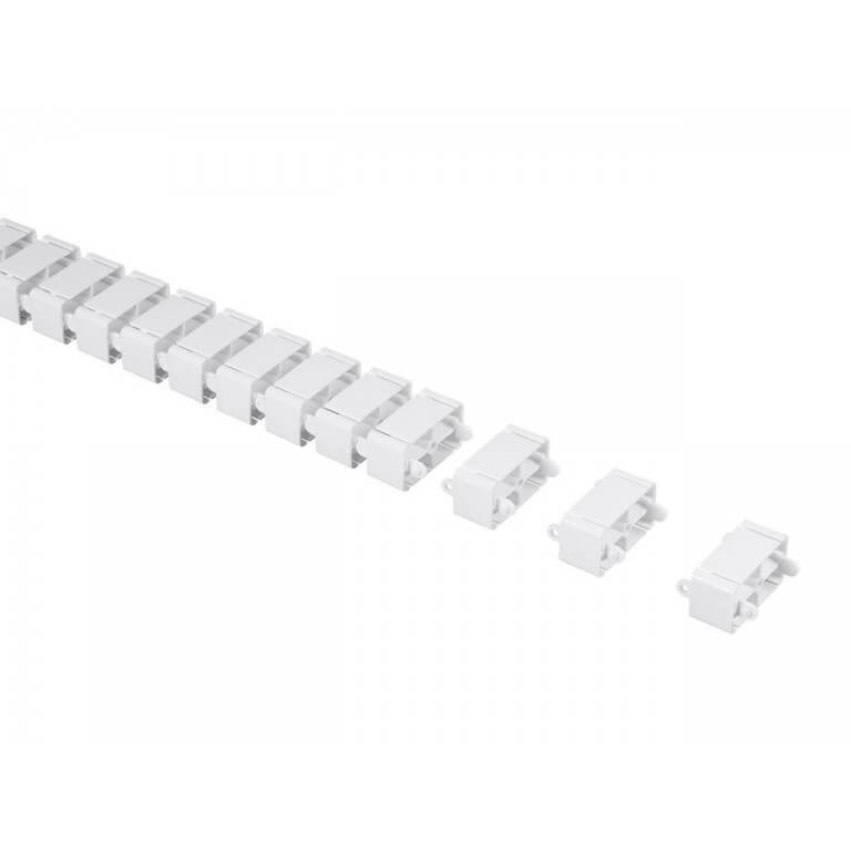 Vertebrae Spine Cable Management Kit Height Adjustable Desk Quad Entry ...