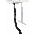 Vertebrae Spine Cable Management Kit Height Adjustable Desk Quad Entry ...