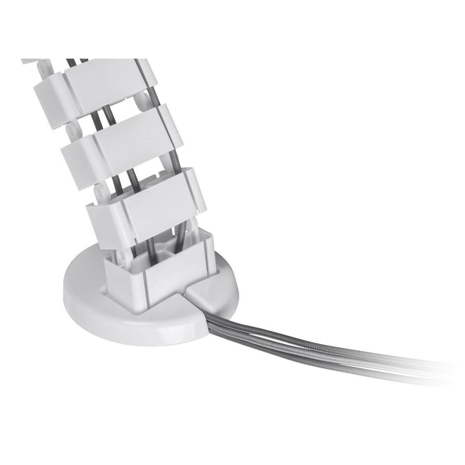 Vertebrae Spine Cable Management Kit Height Adjustable Desk Quad Entry ...