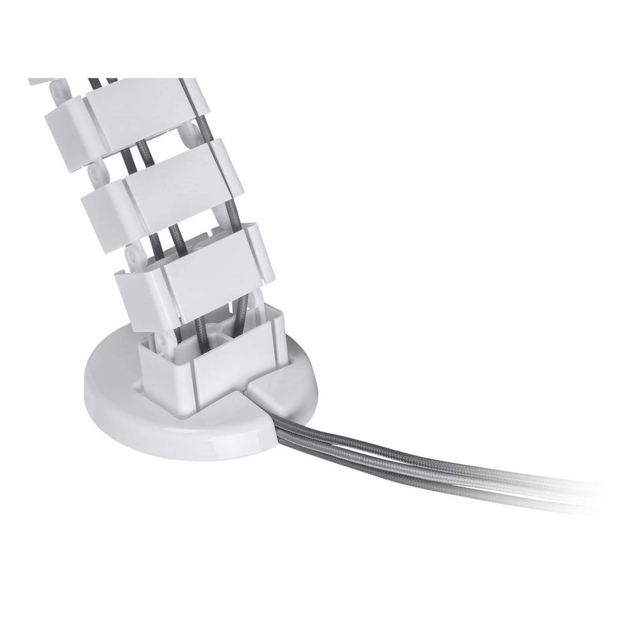 Vertebrae Spine Cable Management Kit Height Adjustable Desk Quad Entry ...