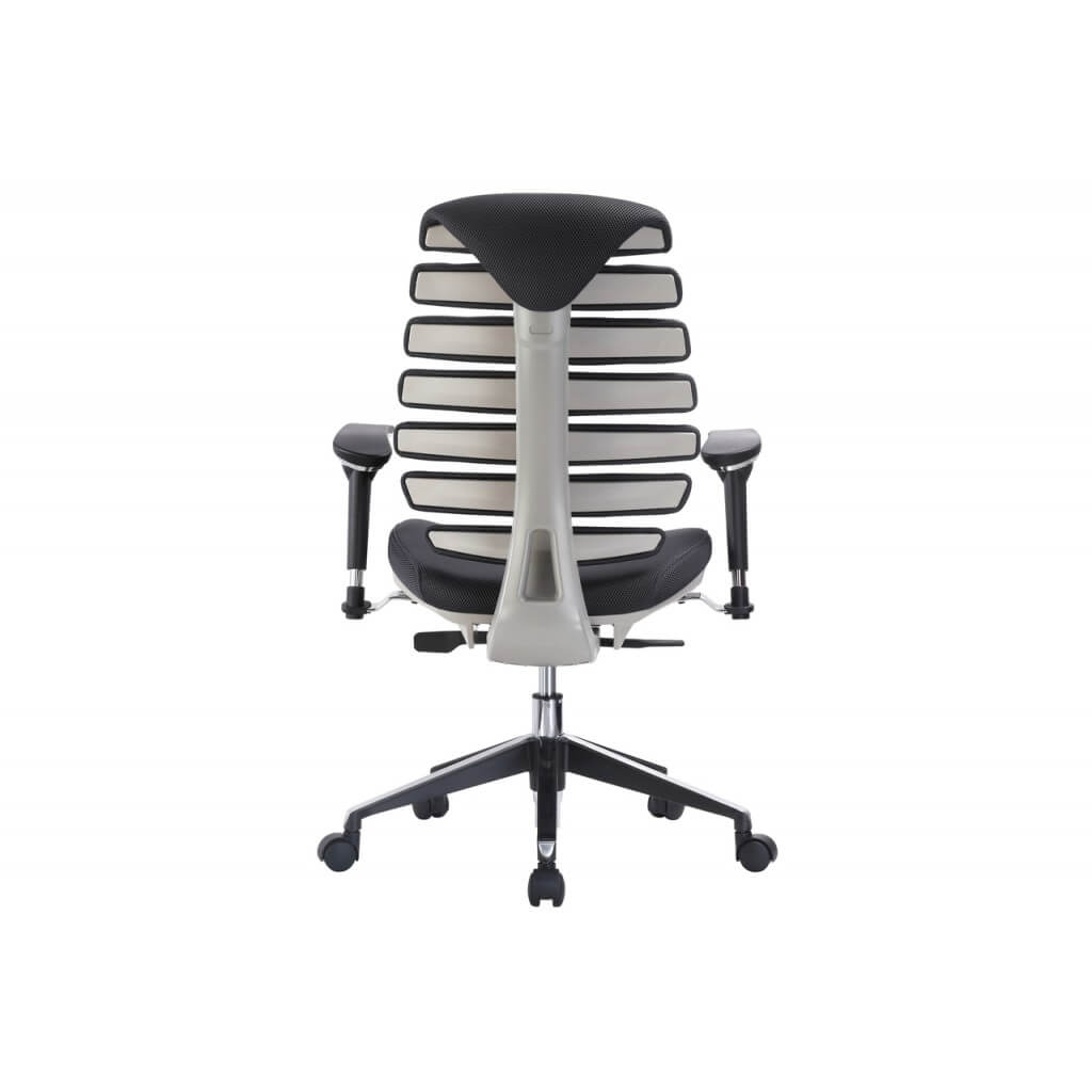 The Spine Office Chair Mid-Back – Grey – Ergo HQ